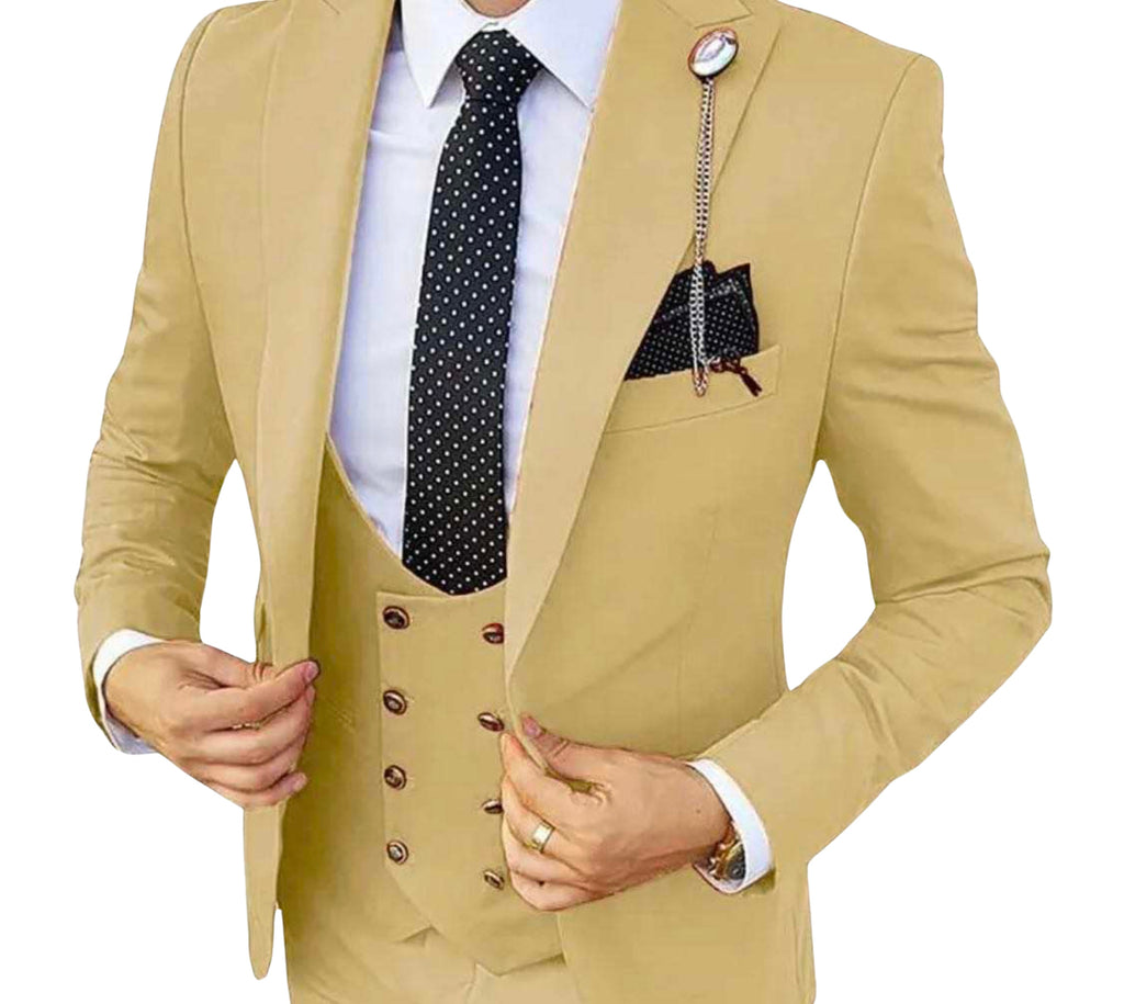 Men’s 3pc Classic Custom Suit by Esquire – Esquire Men’s Freeport