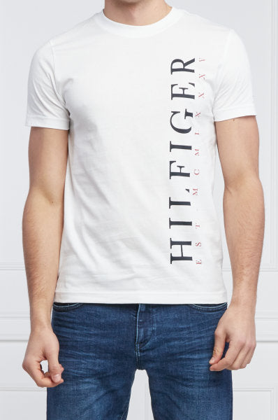 Tommy Vertical Hilfiger Logo Tee – Esquire Men’s Freeport