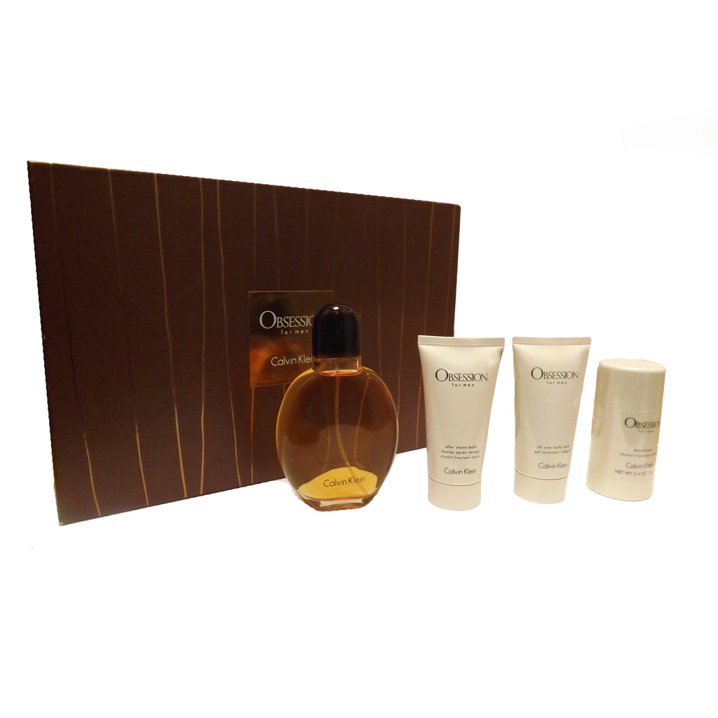 Calvin Klein Obsession 4.2oz 4Pc Gift Set – Esquire Men’s Freeport